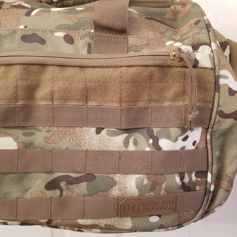 Highland Tactical Military Molle Duffle Bag Gun Range… - Gem